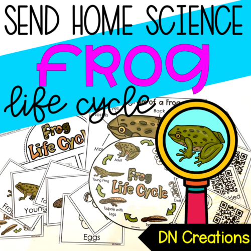 Send Home SCIENCE unit FROG l Frog Lifecycle Activities l Frog Research ...