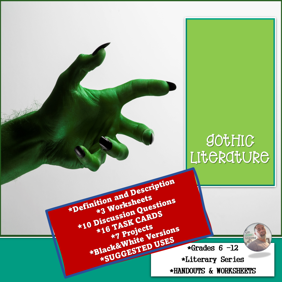 GOTHIC LITERATURE [WORKSHEETS & ACTIVITIES] - Classful