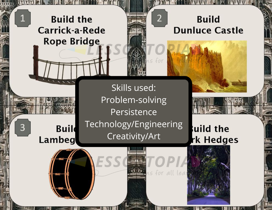 Minecraft Challenges | Northern Ireland and Wales | STEM Activities ...