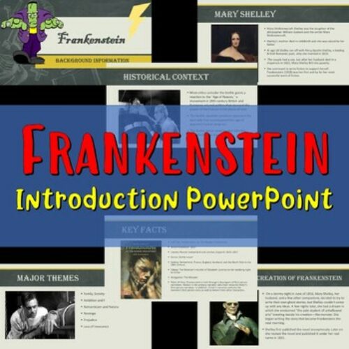 Frankenstein Background Powerpoint - Classful