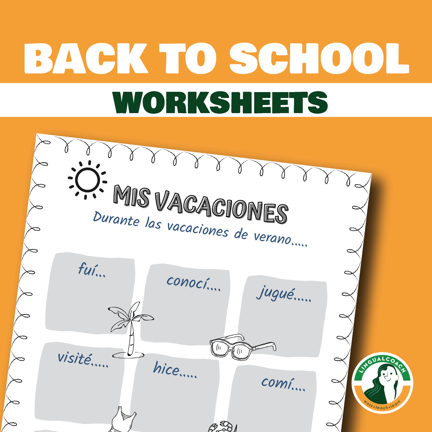 Spanish Back to School Worksheets (Regreso a clases) - Classful