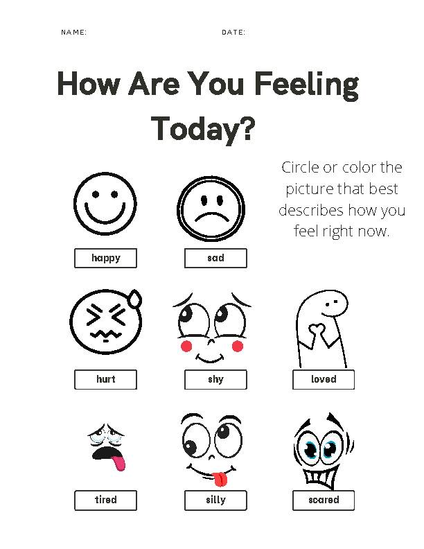 Social Emotional Learning Activity Sheets - Classful