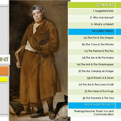 Aesop's Fables Unit - Classful