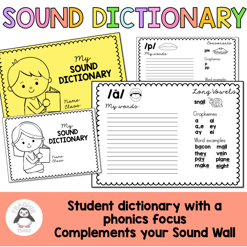 Sound Dictionary with Mouth Pictures - Classful