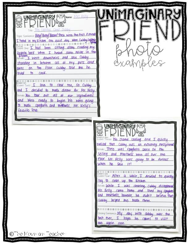 Beekle Imaginary Friend Narrative Writing Prompt and Activity - Classful