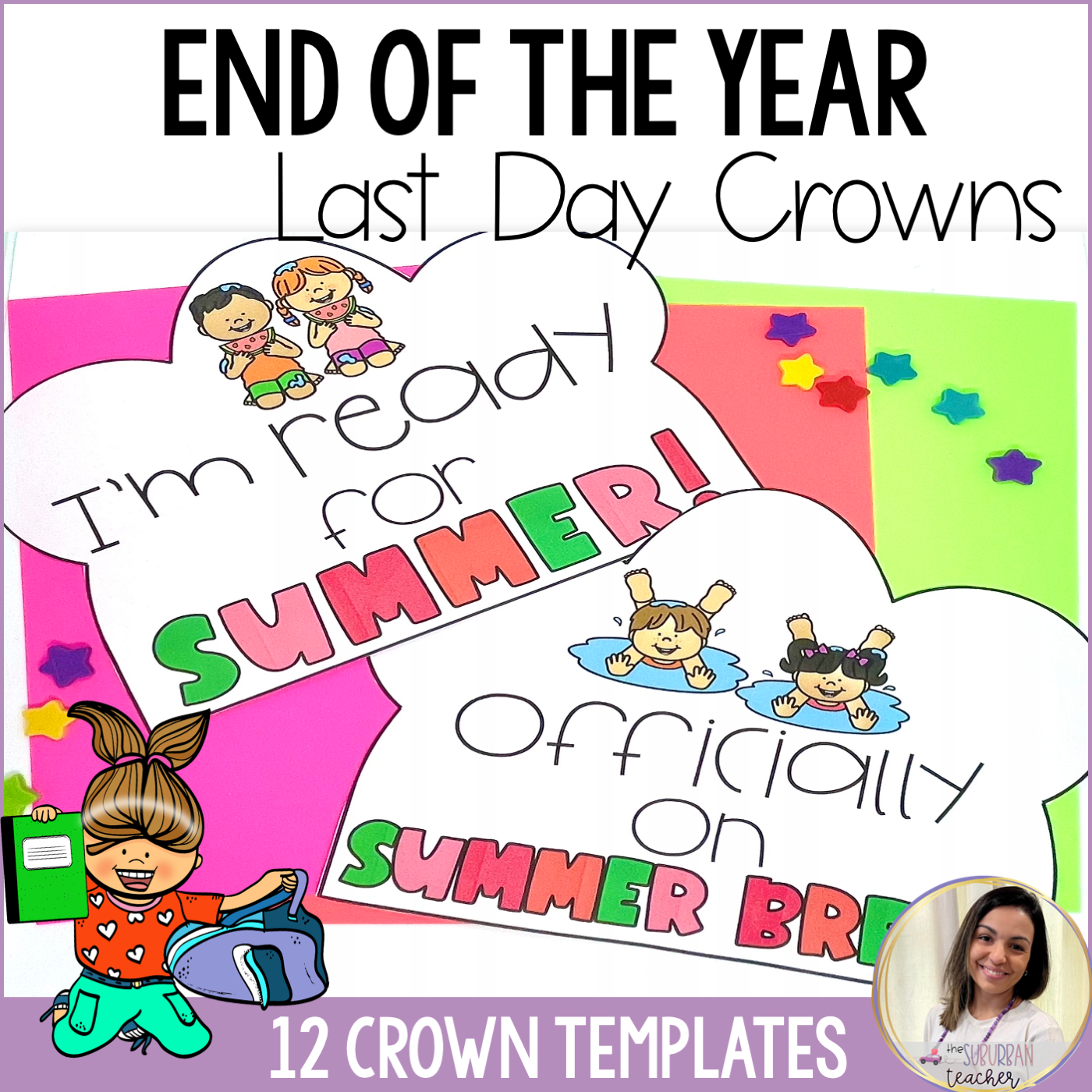 End of the Year Craft Last Day of School Crown - Classful