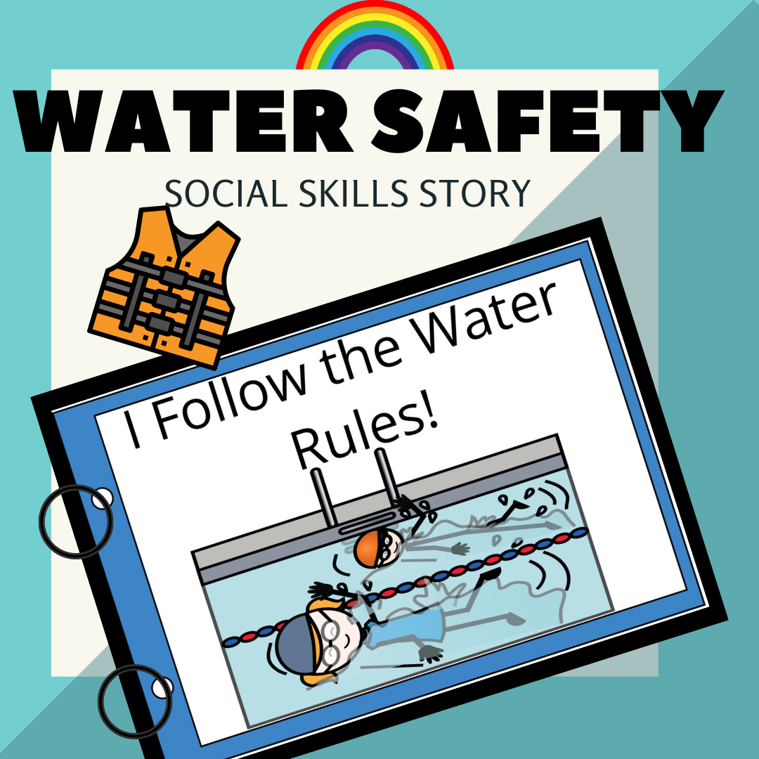 Water Safety Social Skills Story for Preschoolers or Special Education ...