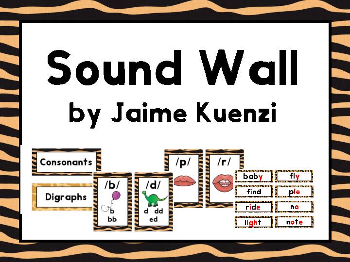 Sound Wall - Jungle Theme - Classful