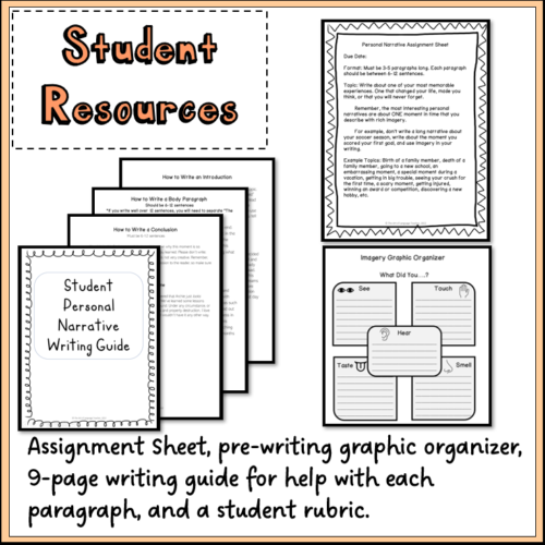 Personal Narrative Essay Writing Unit - Classful