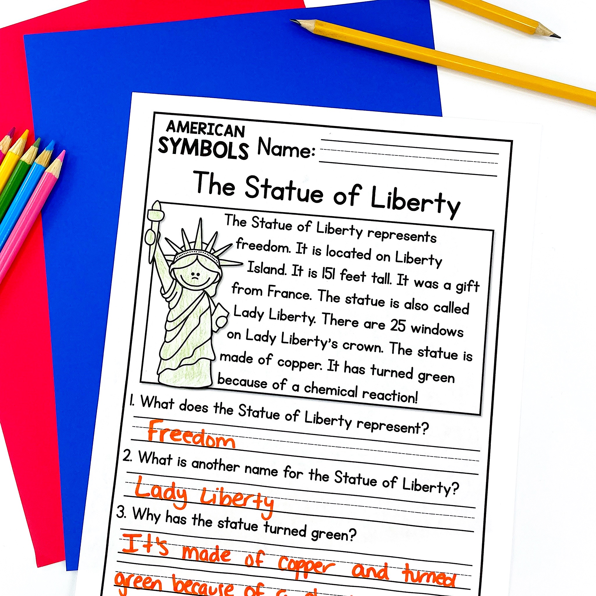 Social Studies Reading Comprehension Passages Bundle K-2 - Classful