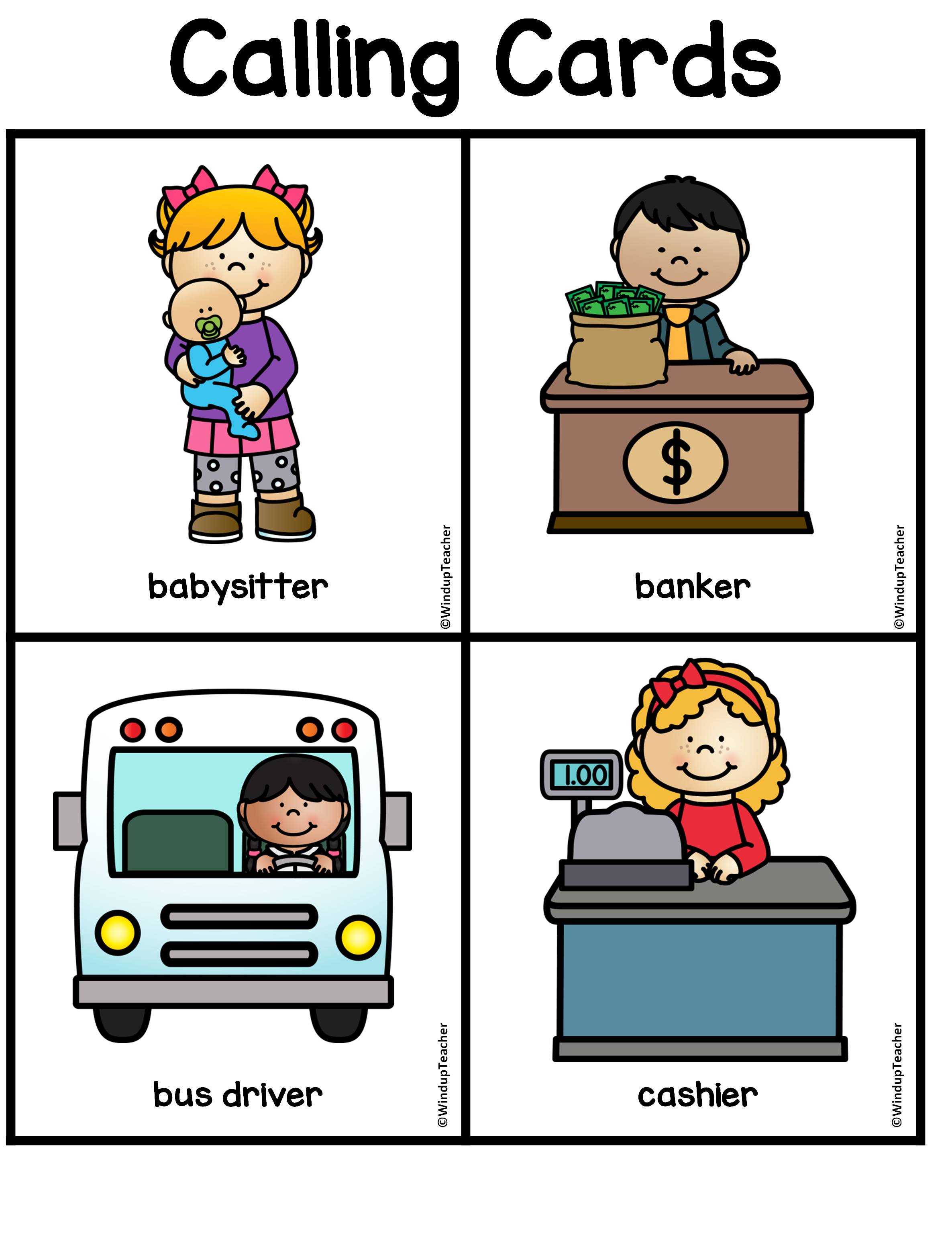 Community Helpers Career BINGO - Classful