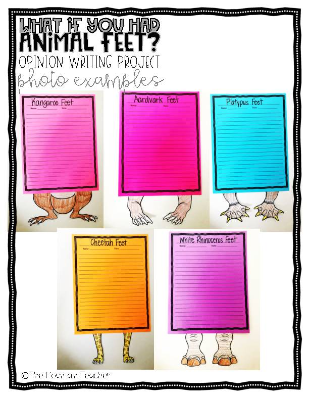 What If You Had Animal Feet Writing Activity | Animal Adaptation ...