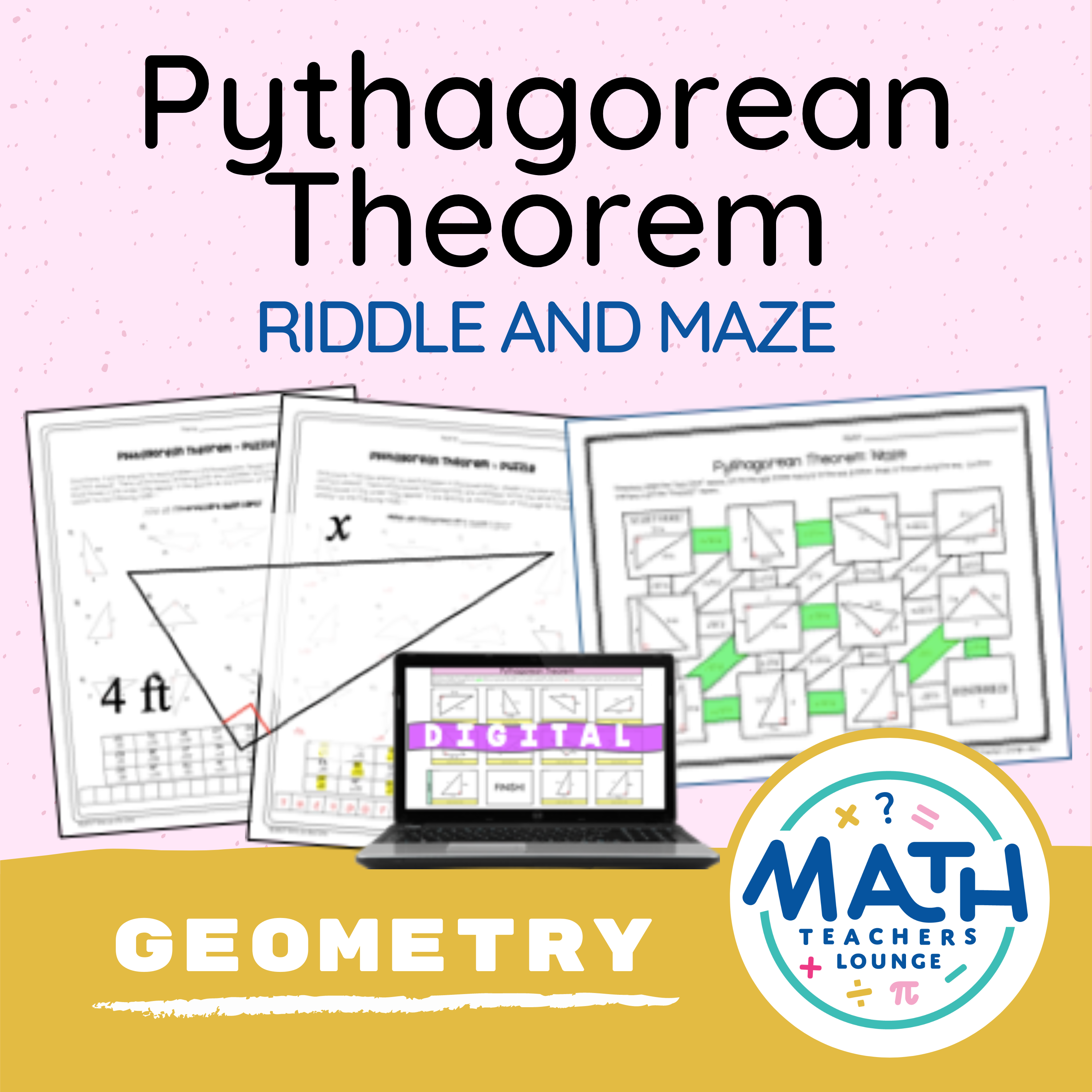 Right Triangle Trigonometry - Riddle and Maze - Classful