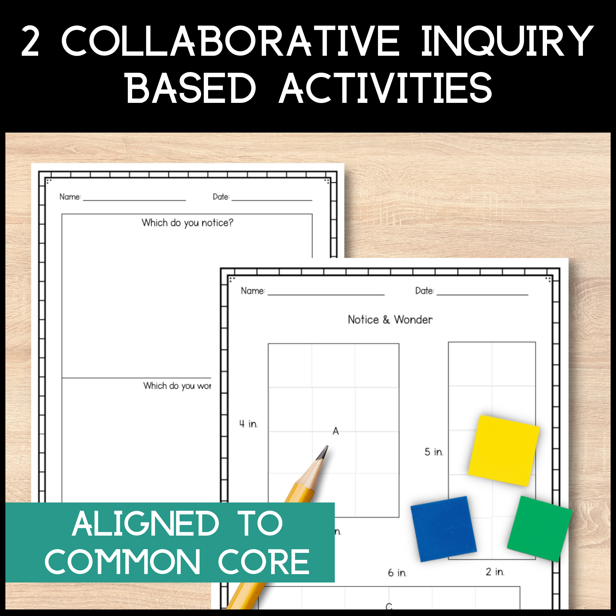 3rd Grade Introduction to Area Activities | Inquiry Based Math PYP ...
