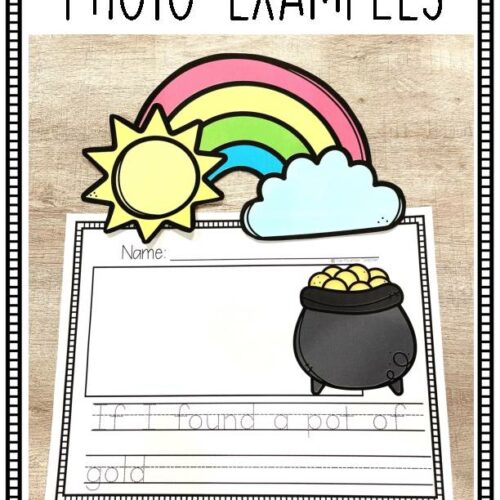 If I Found a Pot of Gold | St Patricks Day Writing Prompt and Bulletin ...