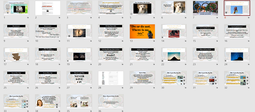 Ready-to-Use NO PREP Social Emotional Learning Lesson on Success ...