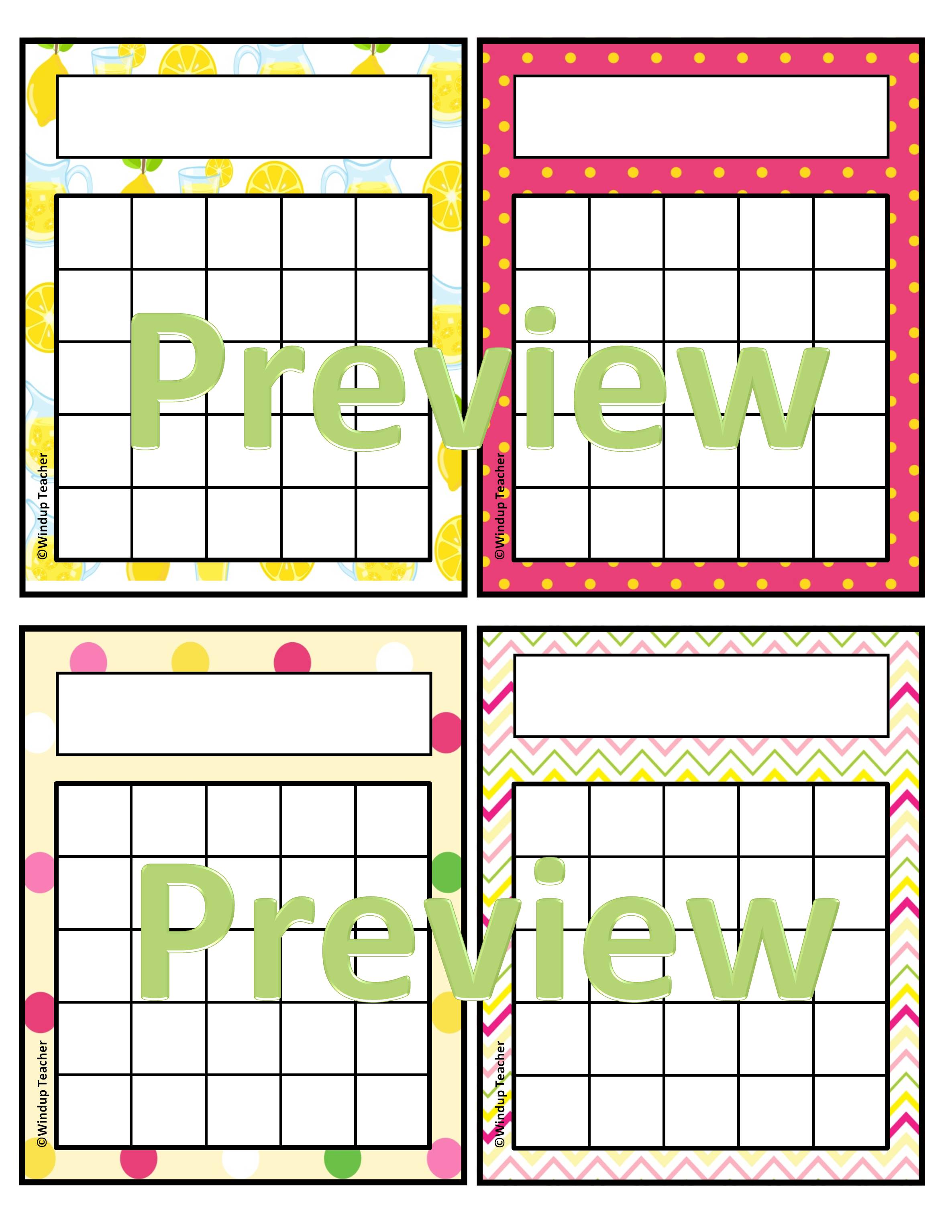 Lemonade Theme Sticker Charts - Classful