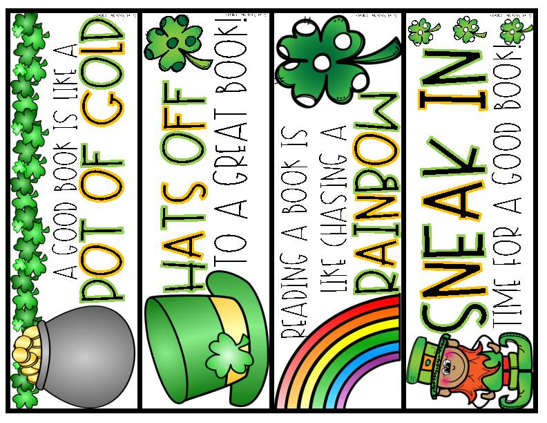 Monthly Reading Bookmarks - Classful