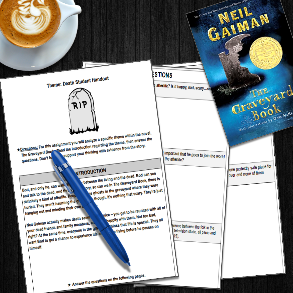 The Graveyard Book Novel - Theme Study - Classful The Graveyard Book Novel - Theme Study - Classful