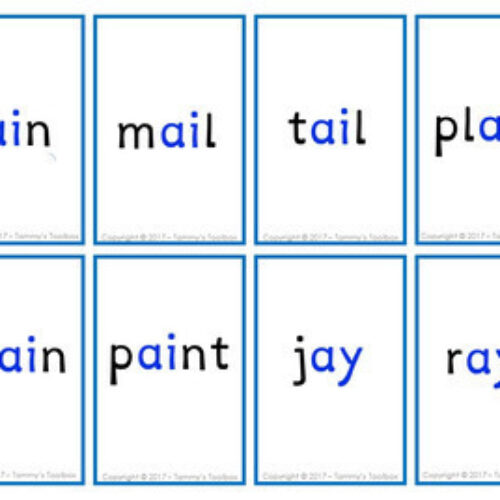 Vowel Teams Sound Sort Card Game - Classful