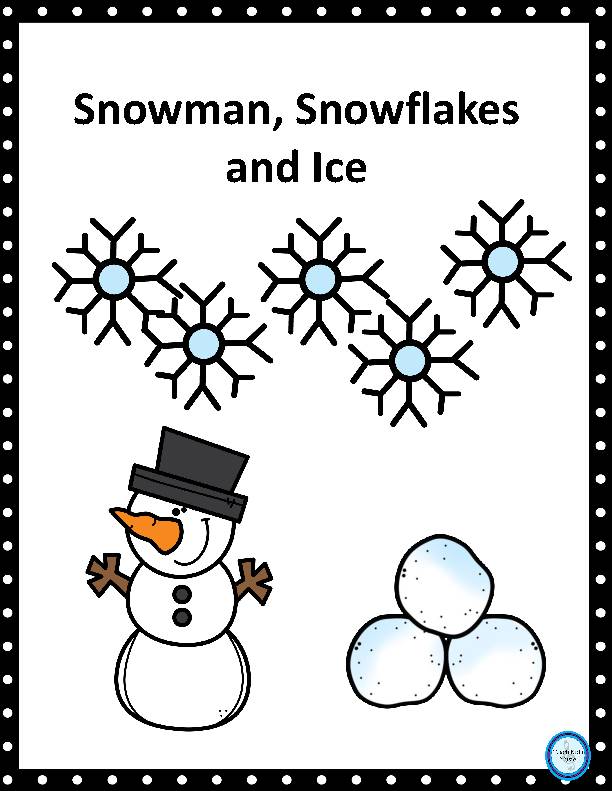 Preschool/Kinder Music, Snowmen, Snowflakes, Winter, Coloring ,Chants ...