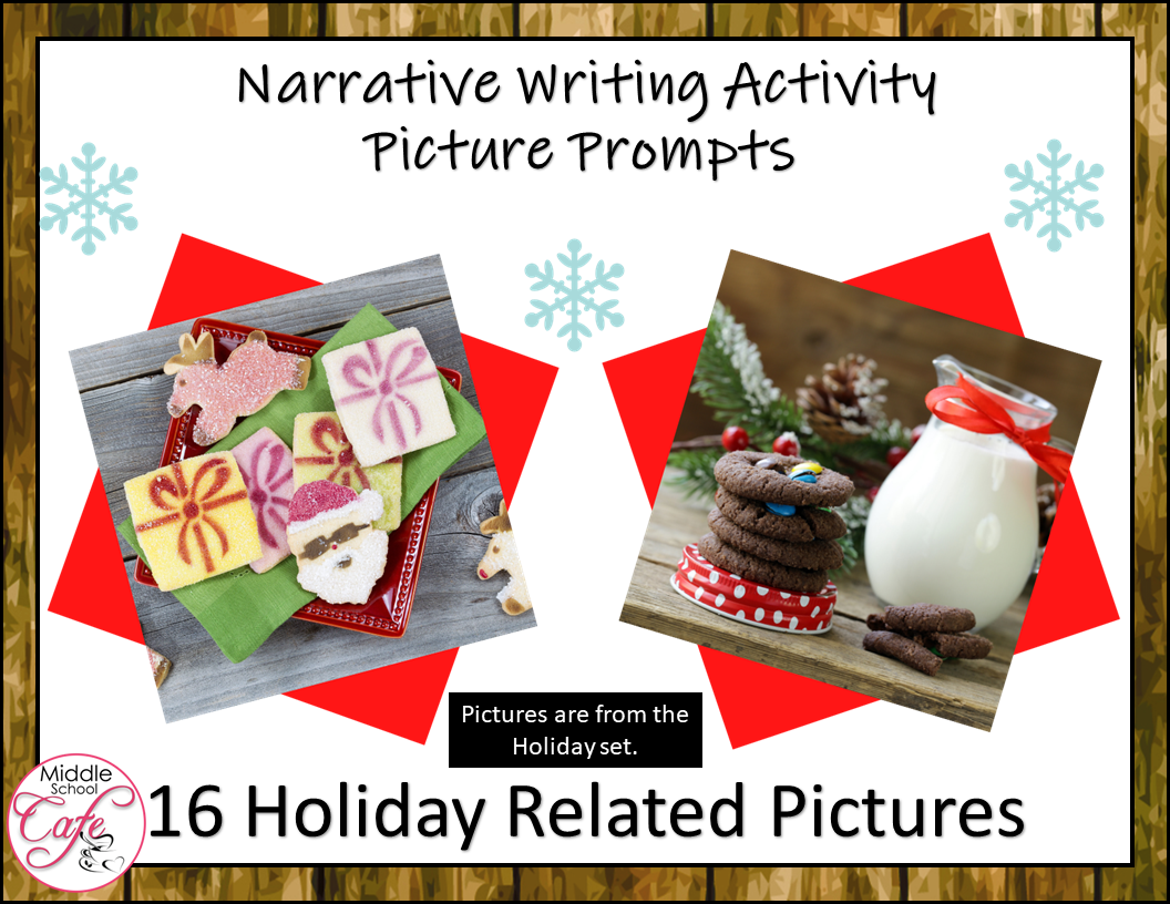 Narrative Writing Prompt Valentine's Day Picture Activity - Classful