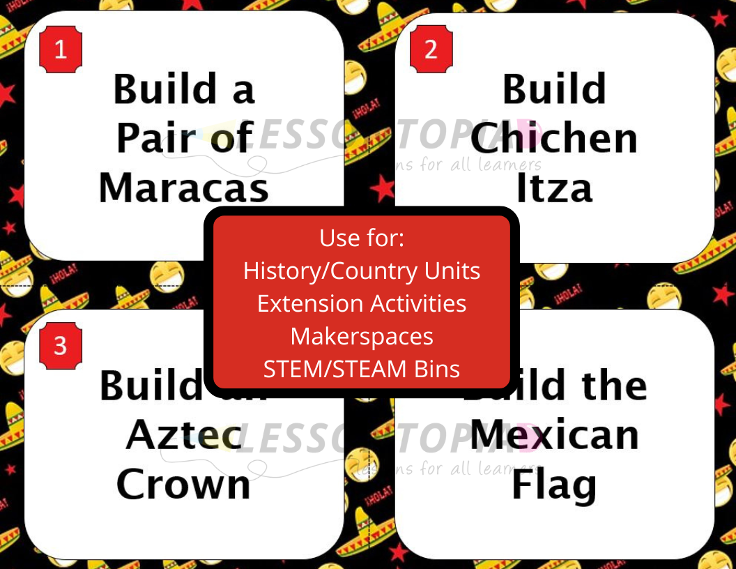 Minecraft Challenges | Mexico | STEM Activities - Classful