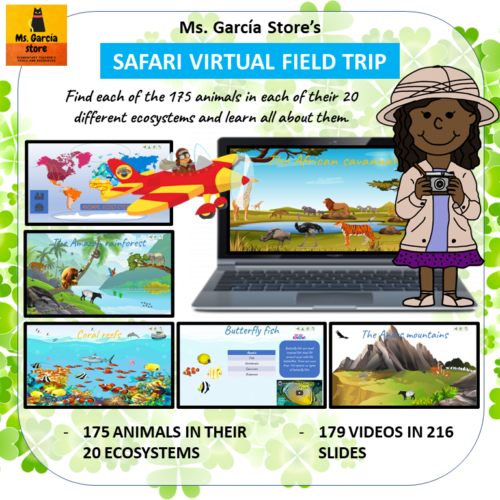 Safari virtual field trip around the world - Classful