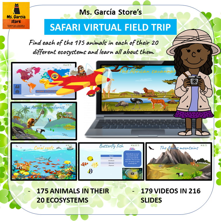 Safari virtual field trip around the world - Classful