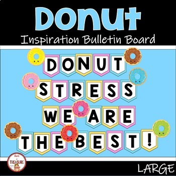 Donut Theme Classroom Decor | Bulletin Board - Classful