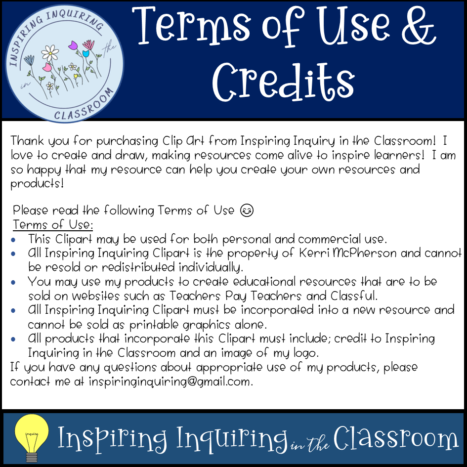 Ladybug & Flower Clipart - Classful