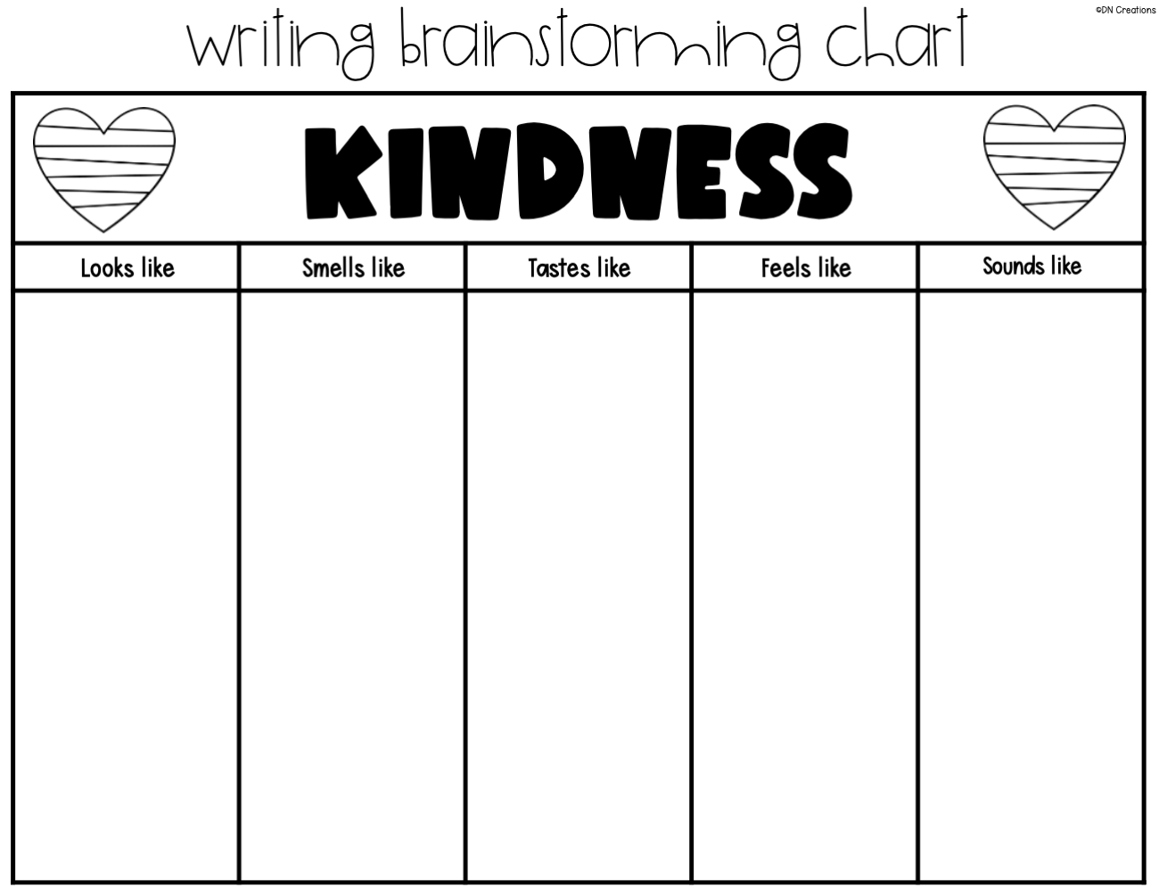 Kindness Poem Craft l Kindness Craft l Kindness Week Activity l Heart ...