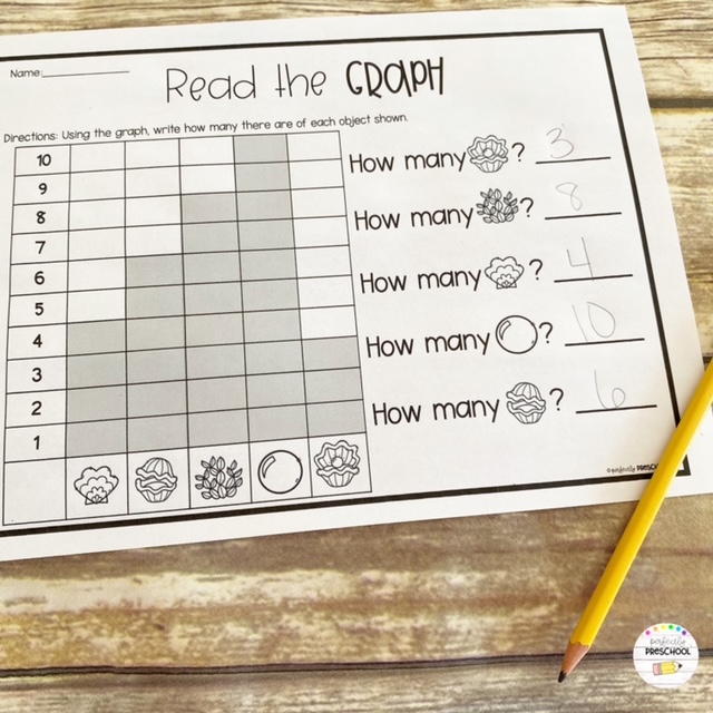 Graphing Math Activities for Preschool and Kindergarten - Classful