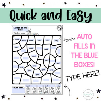 Lowercase Color By Letter Recognition - Morning Work - Alphabet ...