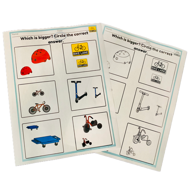 Getting Kids to Wear a Bike Helmet - Social Story, Adapted Book, and ...