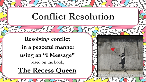 Book-based Conflict Resolution & Using an I Message Ready-to-Use Social ...