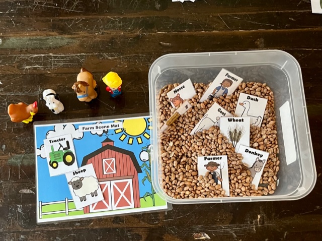 Farm Sensory Bins Activities & Centers For Preschool Special Education ...