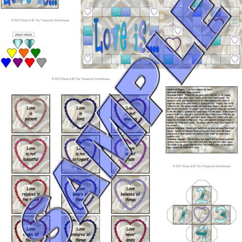 1 Corinthians 13 - Love Is.... Game - Classful