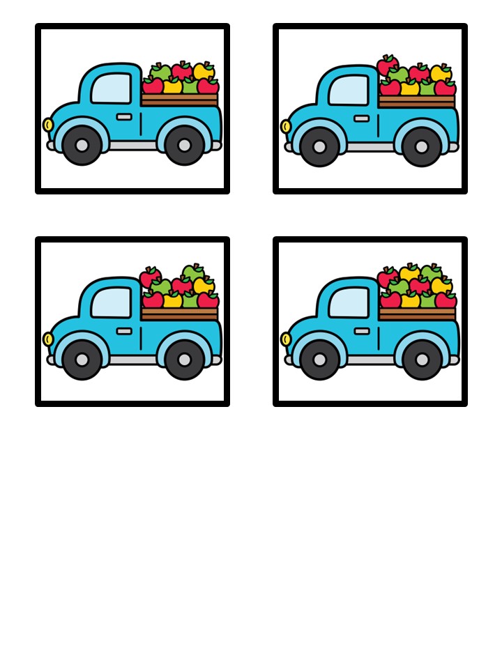 Count and Match to 10 - Counting Activities - Fall File Folder Activity ...