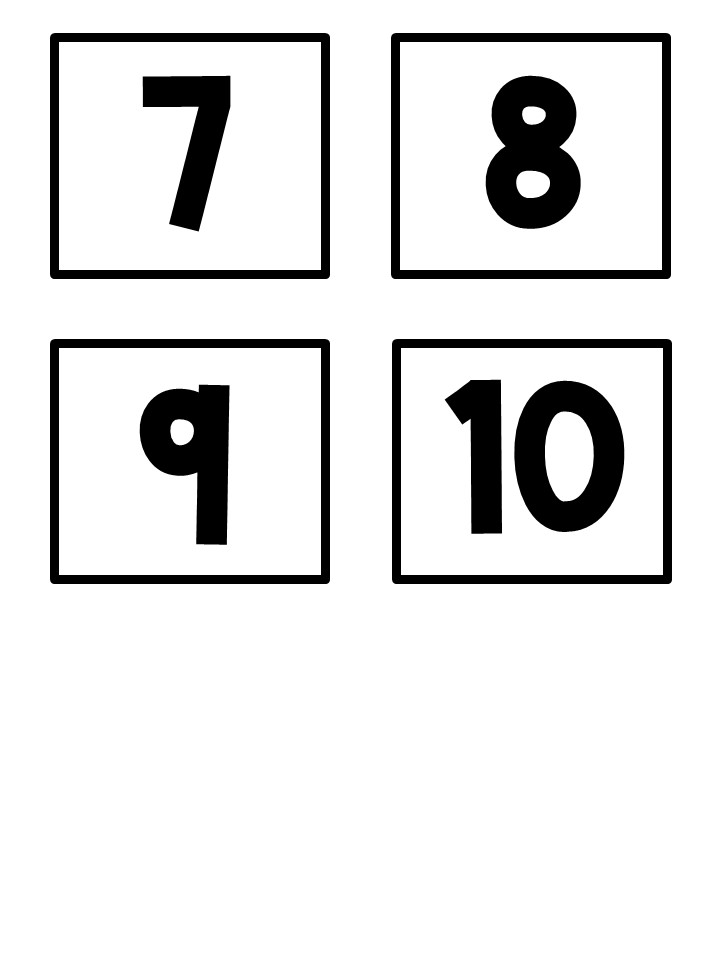 Count and Match to 10 - Counting Activities - Fall File Folder Activity ...