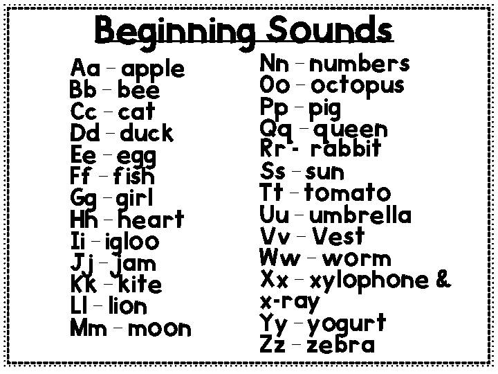 Beginning Sounds Activities - Clip Cards - Classful