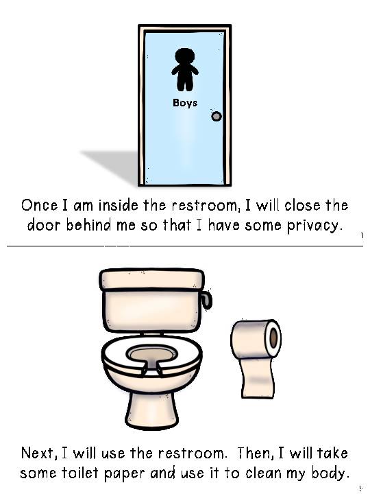 Social Story- I Can Use the Restroom - Classful