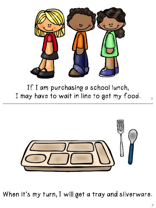 Social Story- Lunchtime at School - Classful