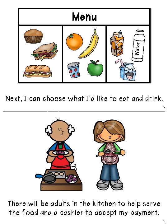 Social Story- Lunchtime at School - Classful