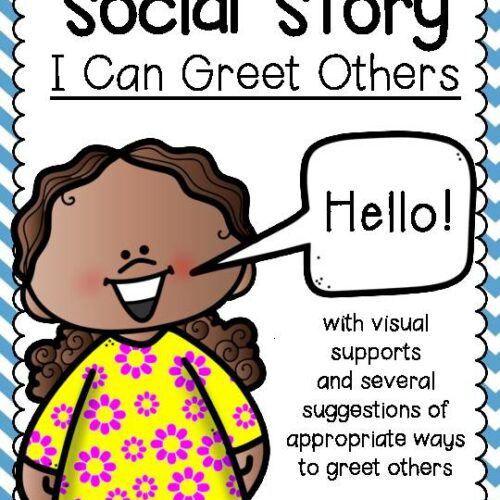 Social Story- I Can Greet Others - Classful