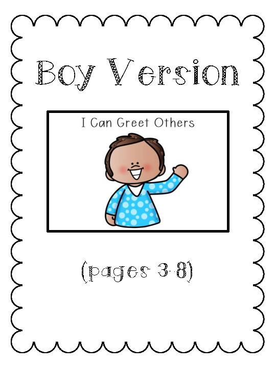 Social Story- I Can Greet Others - Classful