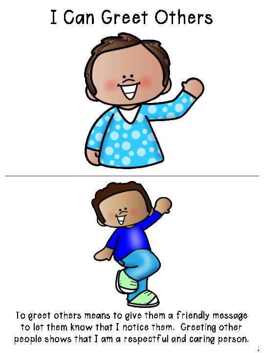 Social Story- I Can Greet Others - Classful