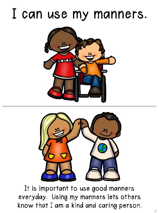 Social Story- I Can Use My Manners - Classful