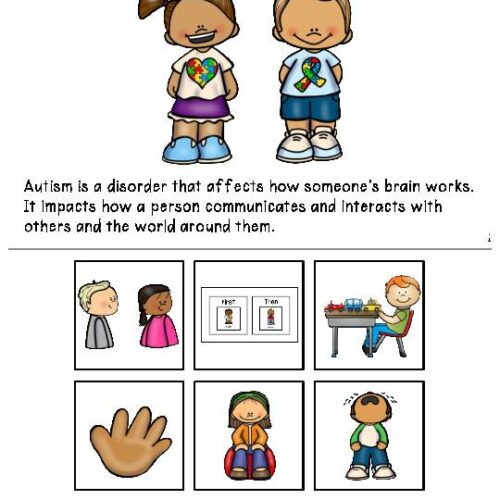 Autism Social Story - Informational Text about Awareness and Acceptance ...