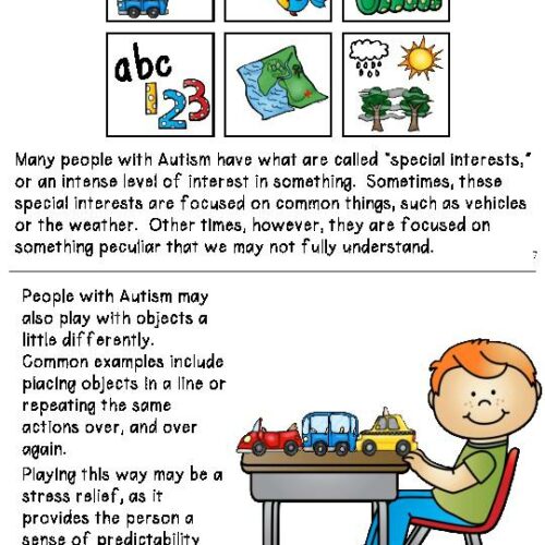 Autism Social Story - Informational Text about Awareness and Acceptance ...
